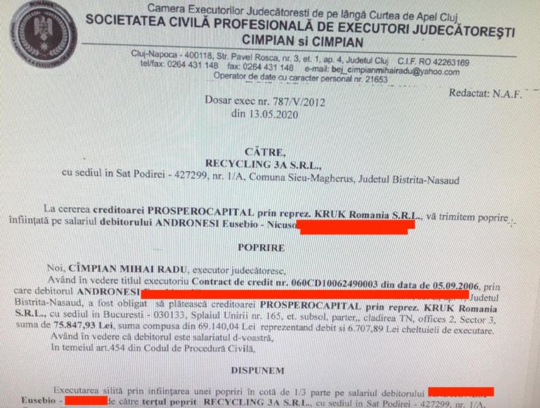 Datorie Prescrisa In Timpul Executarii Silite - Cuculis si Asociatii