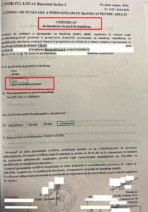 Contestatie Impotriva Certificatului De Incadrare In Grad Cu Handicap