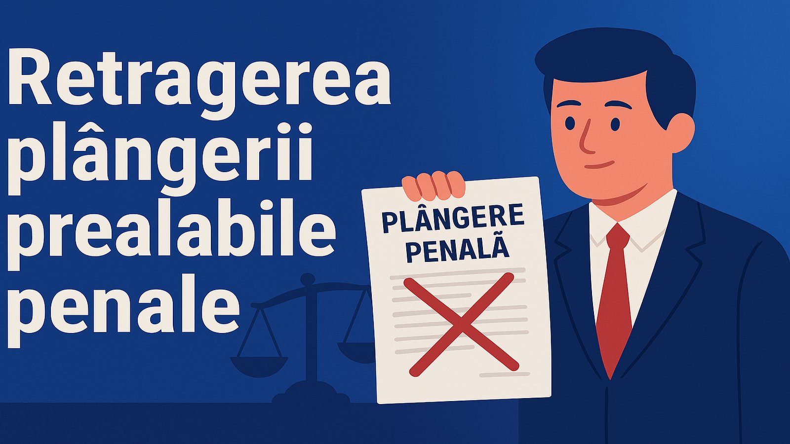 Retragerea plângerii prealabile penale - Cuculis si Asociatii